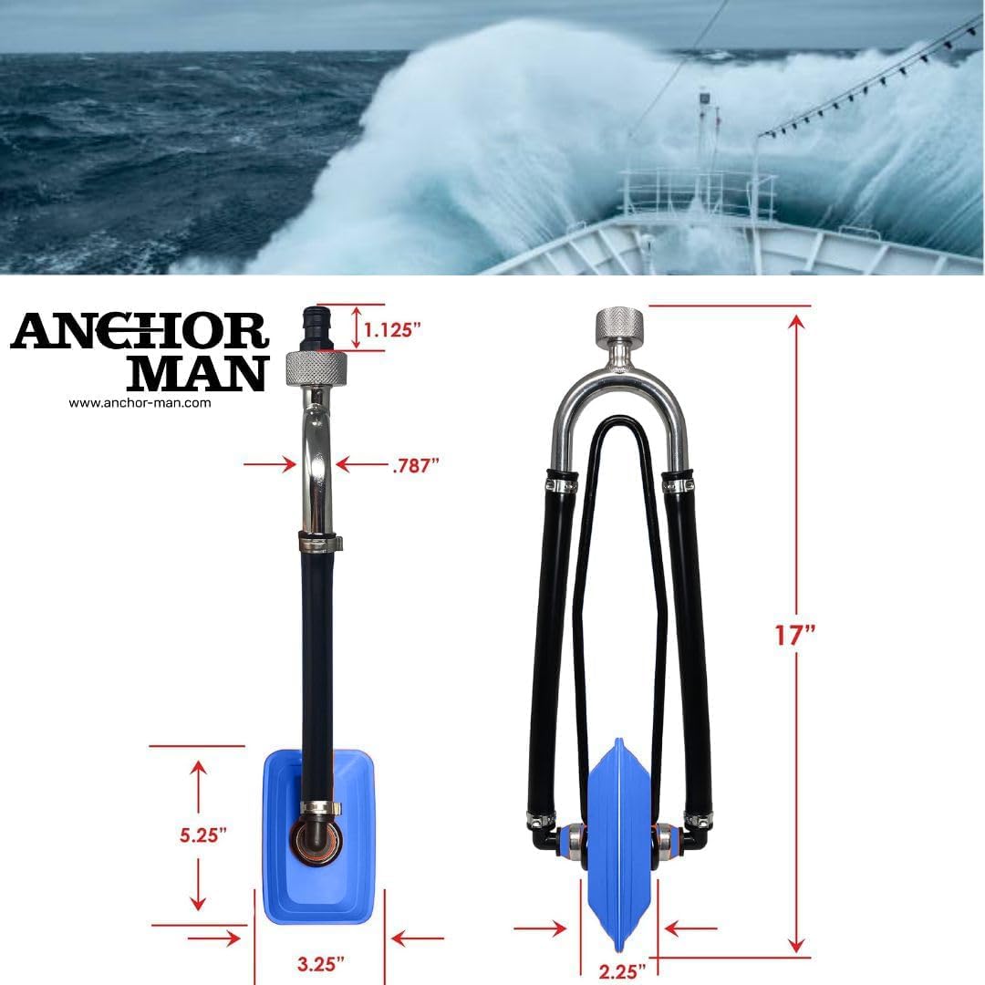 Anchor Man Boat Motor Muffs – Dual Feed Muff Style Boat Motor Flusher ...